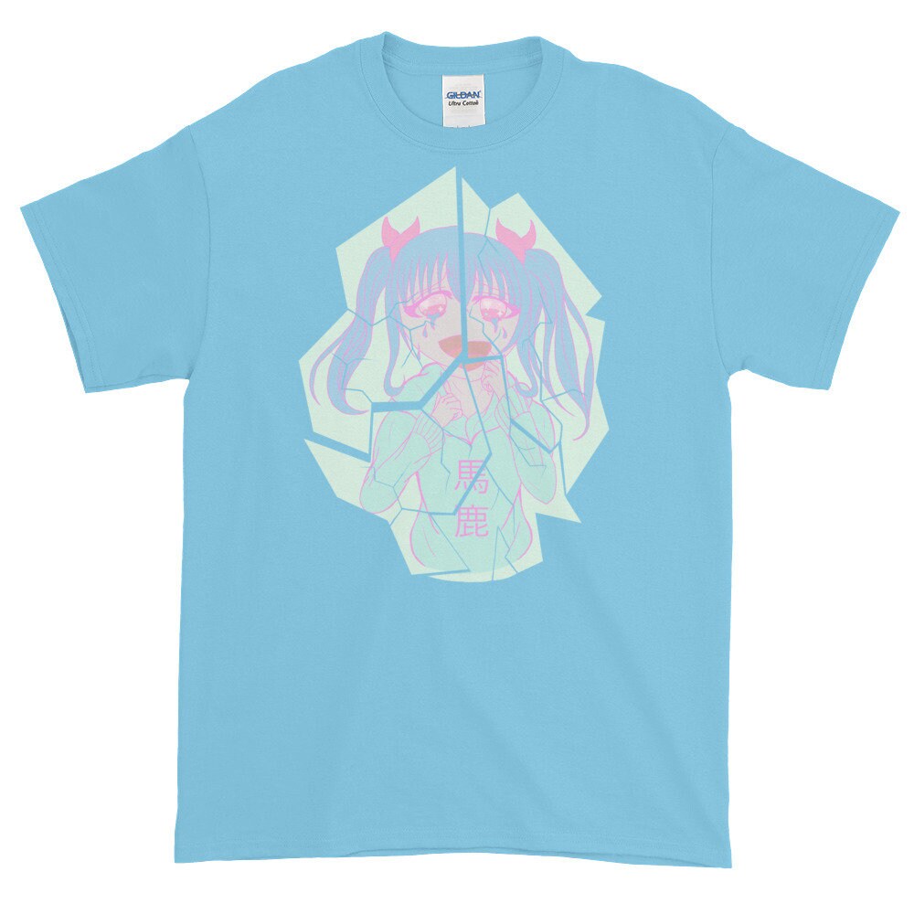 Menhera Clothing Kawaii Shirt Baka Idiot Shirt Yamikawaii Fairy Kei - Etsy