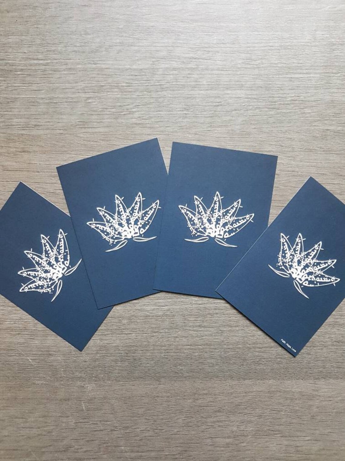 Faith, Hope, Love, Assyrian Lotus Flower Calligraphy - Etsy