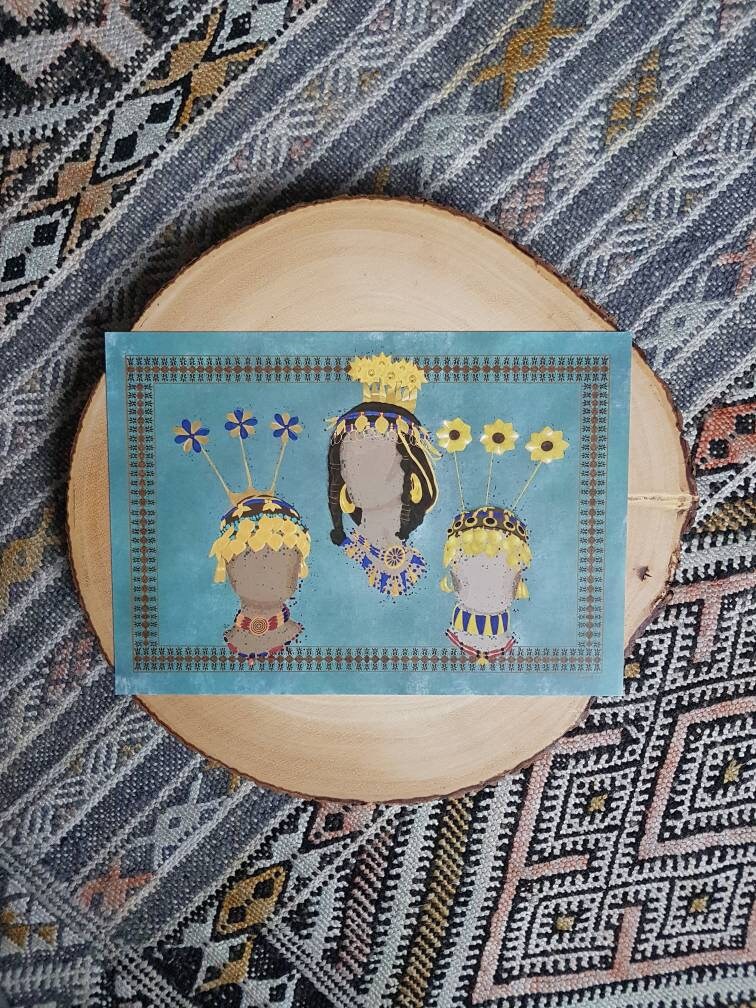 Queen Puabi, Sumerian, Mesopotamian Art - Etsy