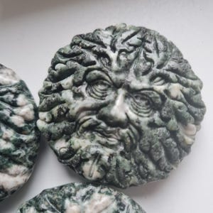 Preseli Bluestone Green Man Stonehenge Stone Carved Green Man Pagan - Etsy