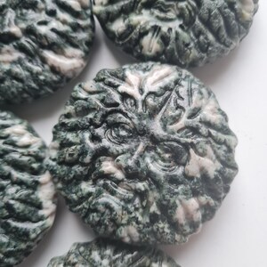 Preseli Bluestone Green Man Stonehenge Stone Carved Green Man Pagan - Etsy