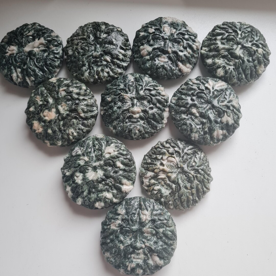 Preseli Bluestone Green Man Stonehenge Stone Carved Green Man Pagan - Etsy