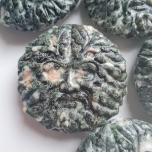Preseli Bluestone Green Man Stonehenge Stone Carved Green Man Pagan - Etsy