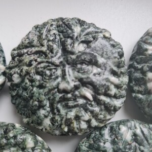 Preseli Bluestone Green Man Stonehenge Stone Carved Green Man Pagan - Etsy