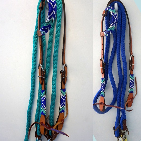 Turquoise Headstall - Etsy