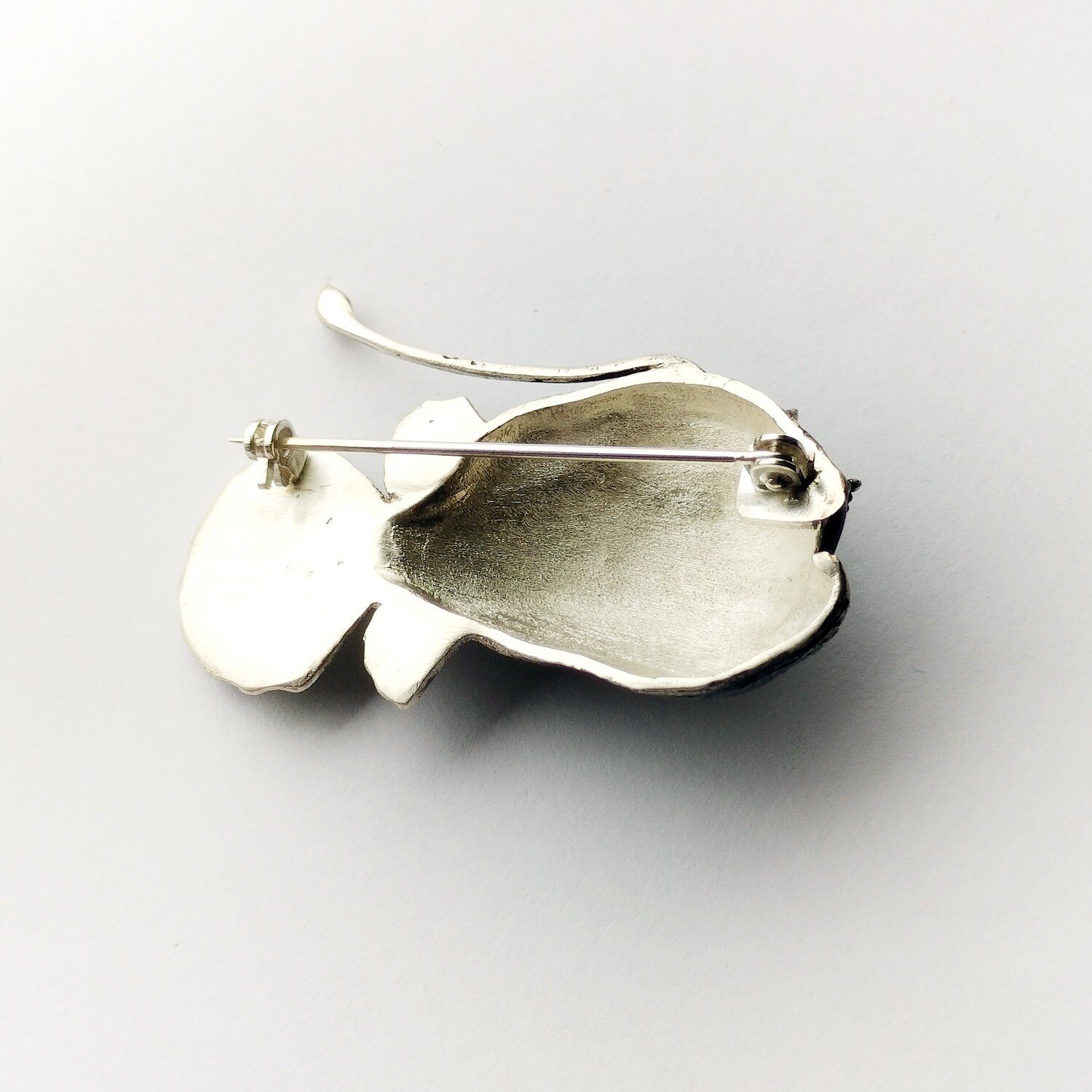 Deep Sea Fish Uniquely Designed Handmade 925 Sterling Silver Pin ...