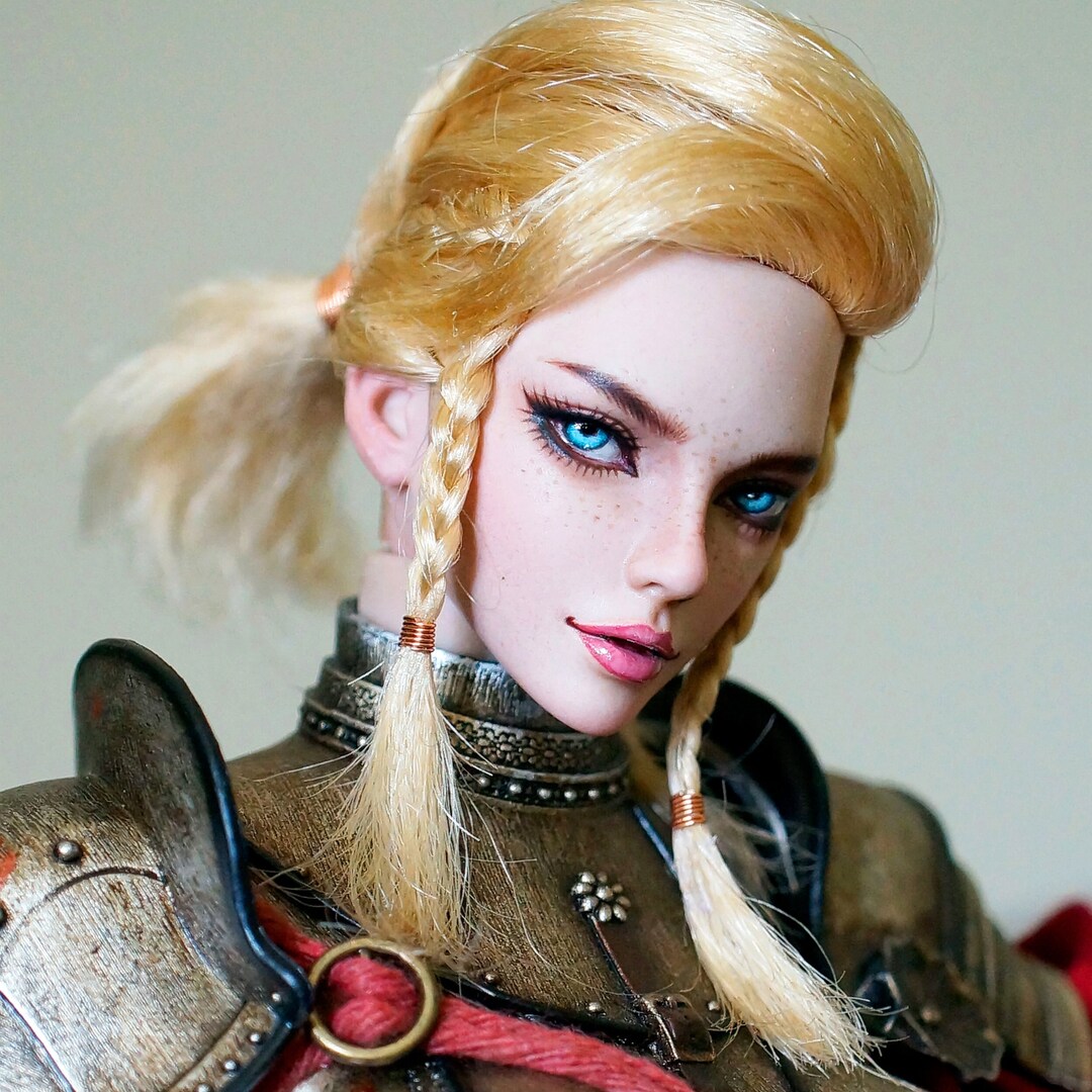 Custom Art Doll Repaint Head 1/6 Action Figure Head Sculpt OOAK Dolls ...