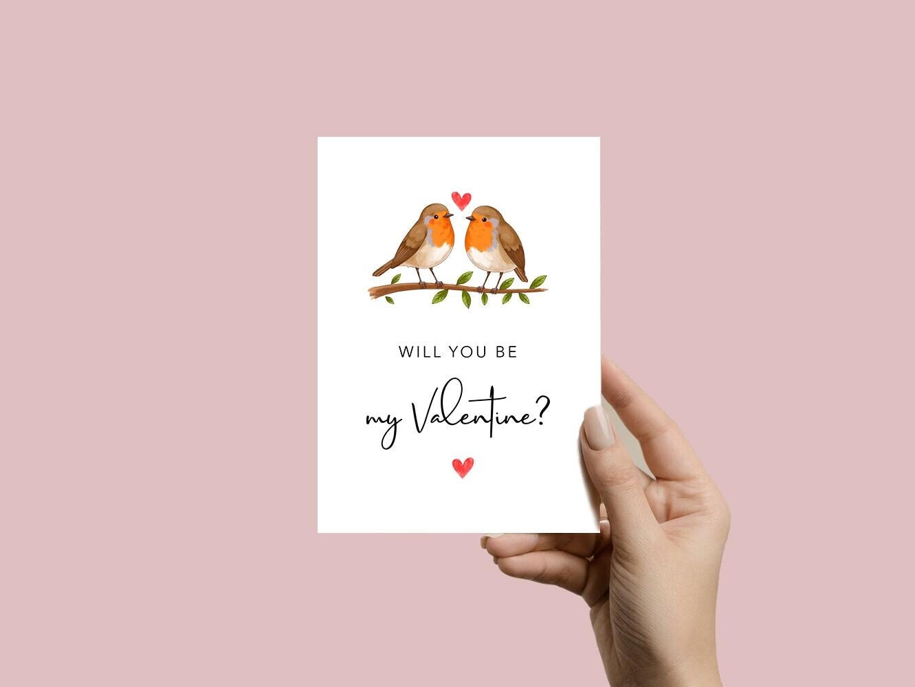 Will You Be My Valentine, Valentine's Day Card for Partner, Boyfriend ...
