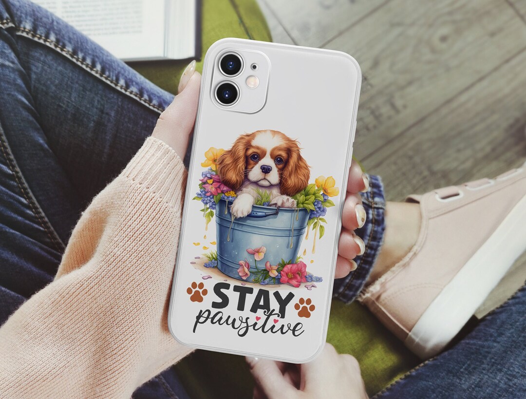 Cavalier King Charles Spaniel Flexi Phone Case for iPhone and Samsung ...