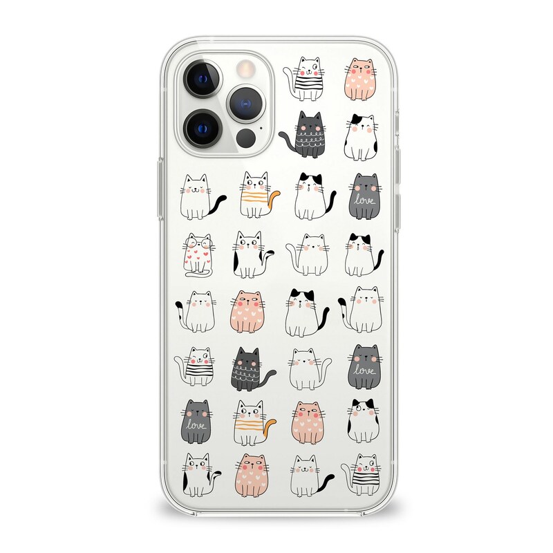 Cat Cell Phone Case - Etsy
