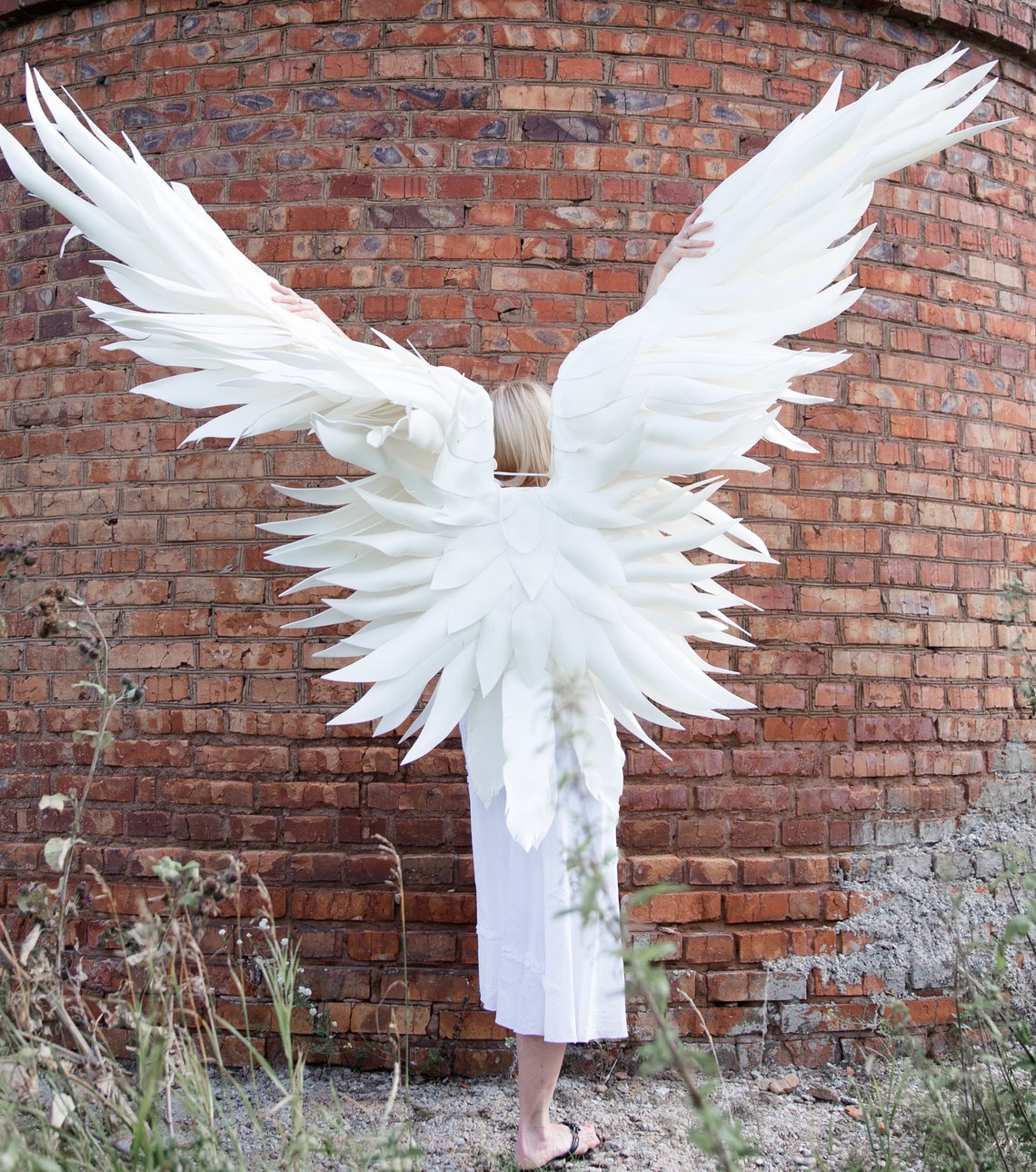Angel Wings Costume Adult Cosplay Sexy Valentine Wedding Etsy