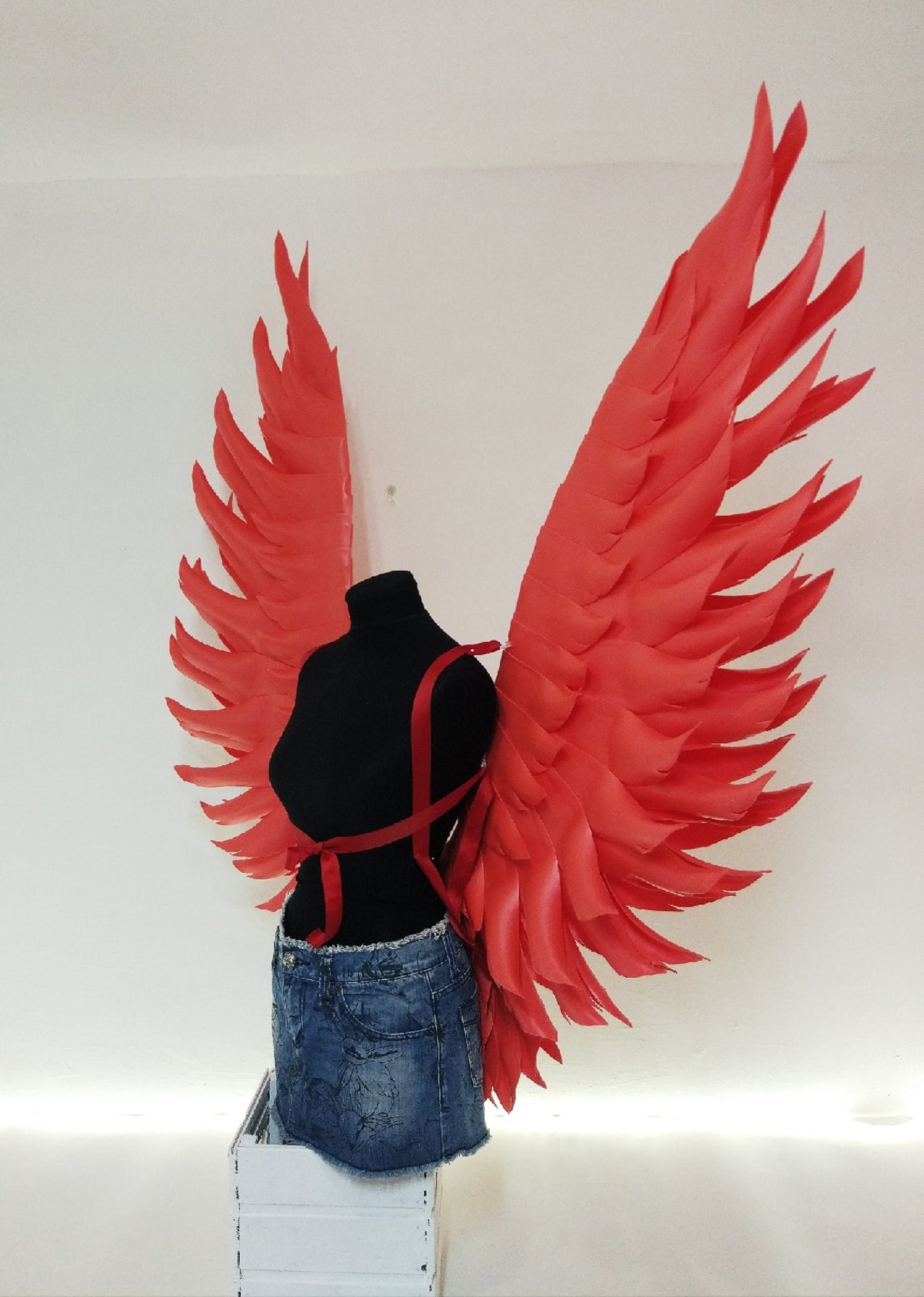 Angel Wings Costume Adult Cosplay Sexy Valentines Etsy