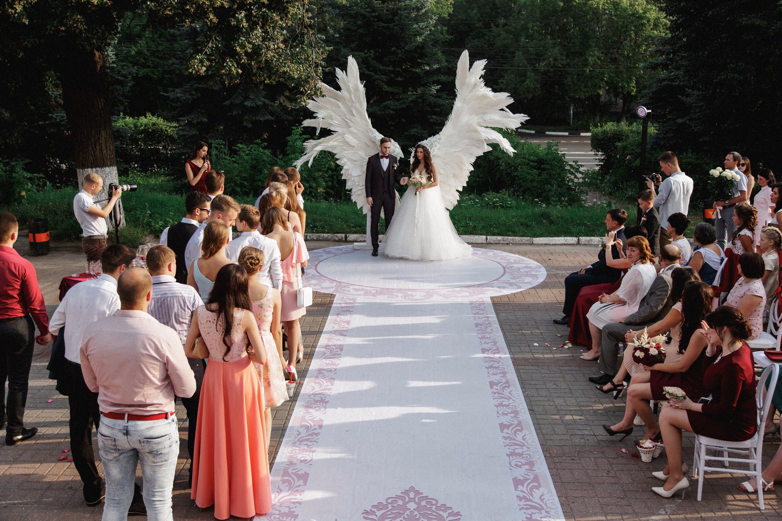 Wing Walking Wedding