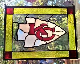 Stained Glass Nfl - Etsy