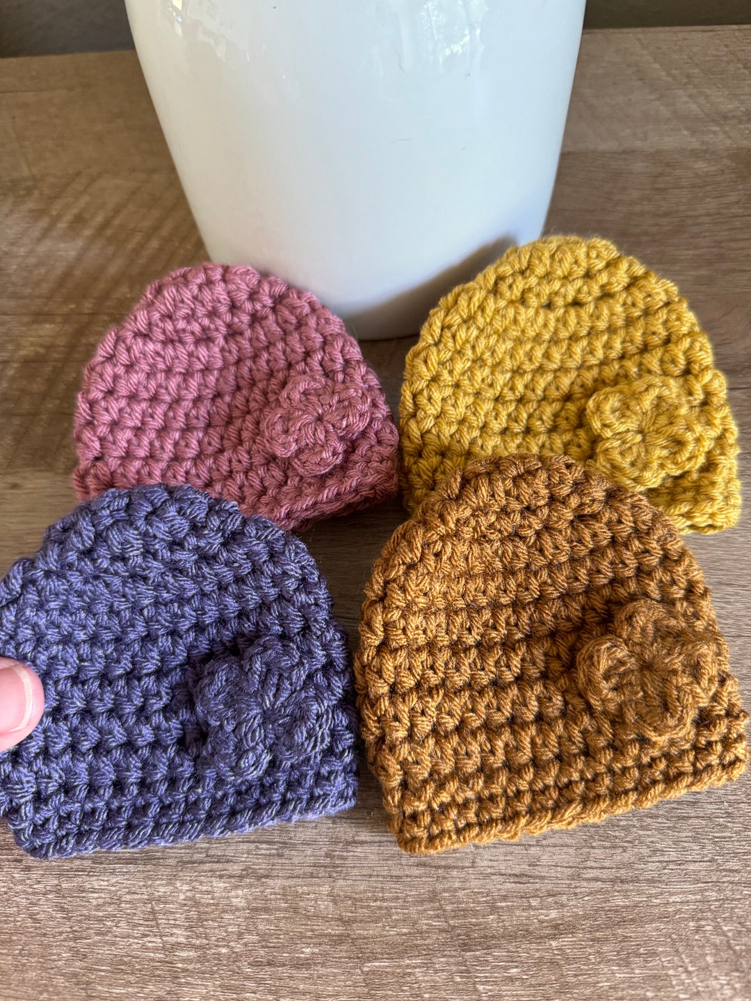 Micro Preemie Baby Hat Micro Preemie Flower Hat Micro Preemie Baby Girl ...