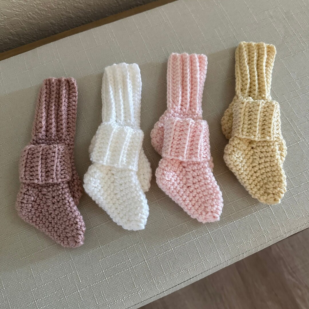 Preemie Baby Booties NICU Baby Socks Crib Shoes for 5 - Etsy