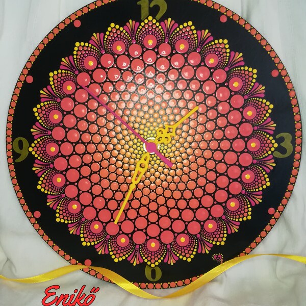 Mandala Clock - Etsy