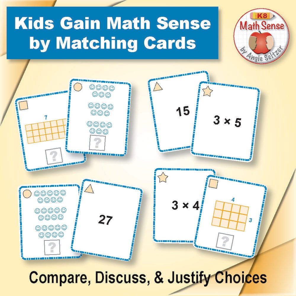 Multiplication Facts Card Games 2s Through 10s With 9 Sets of 40 ...