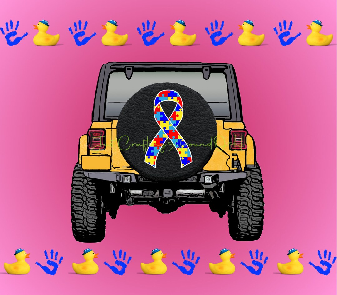 Autism Jeep Awareness | 20oz Tumbler Wrap - Etsy