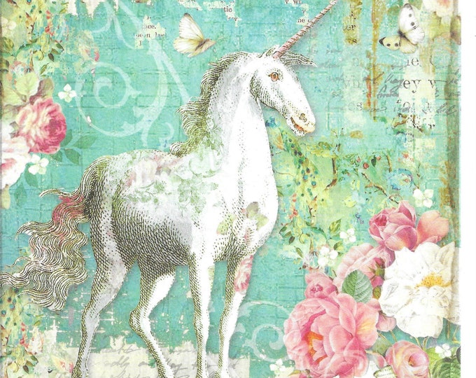 Decoupage Rice Paper - Etsy