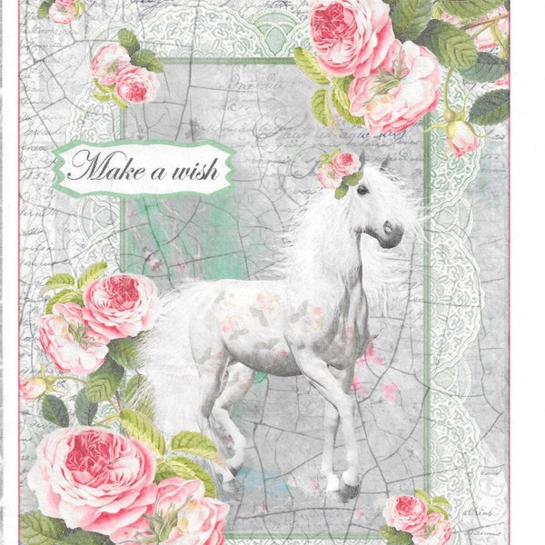 Decoupage Rice Paper - Etsy