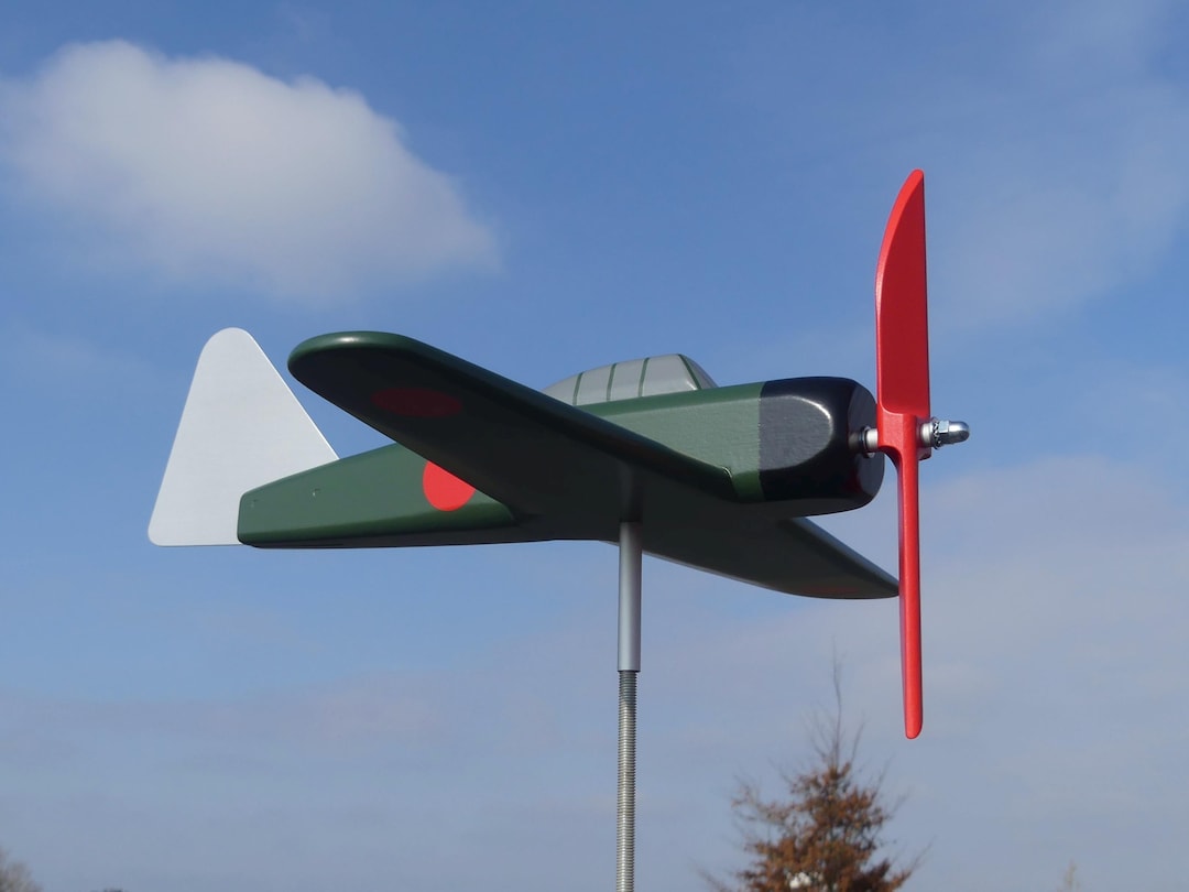 Weather Vane Airplane Colored Wood 25/668 Angelo's Weather Vanes Garden ...