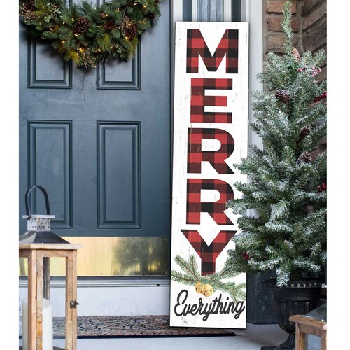 Holiday Front Porch leaner Sign Christmas Sign - Etsy