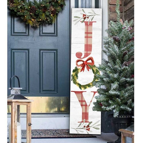 Holiday Front Porch leaner Sign Christmas Sign - Etsy
