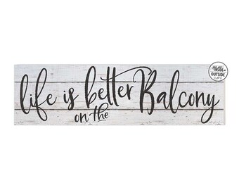 Balcony Sign - Etsy