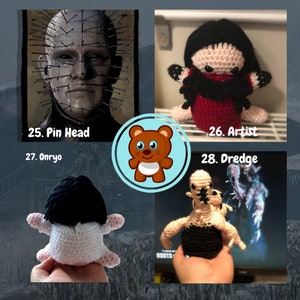 Dead by Daylight Killers | Crochet Amigurumi Plushies - Etsy