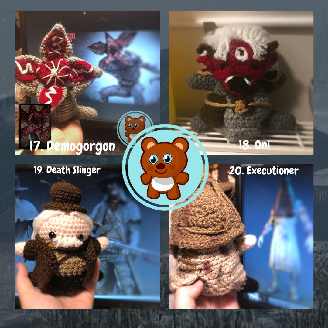 Dead by Daylight Killers Crochet Amigurumi Plushies - Etsy Australia