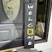 Welcome Friends Porch Sign Welcome Sign Friends With Frame Porch Sign ...