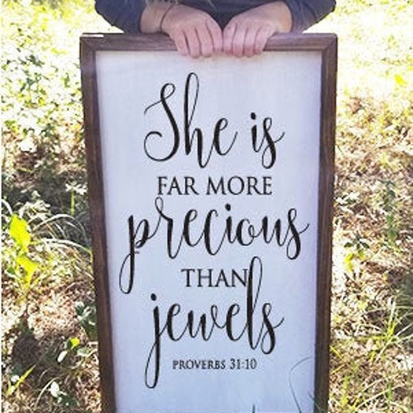 She is Far More - Etsy