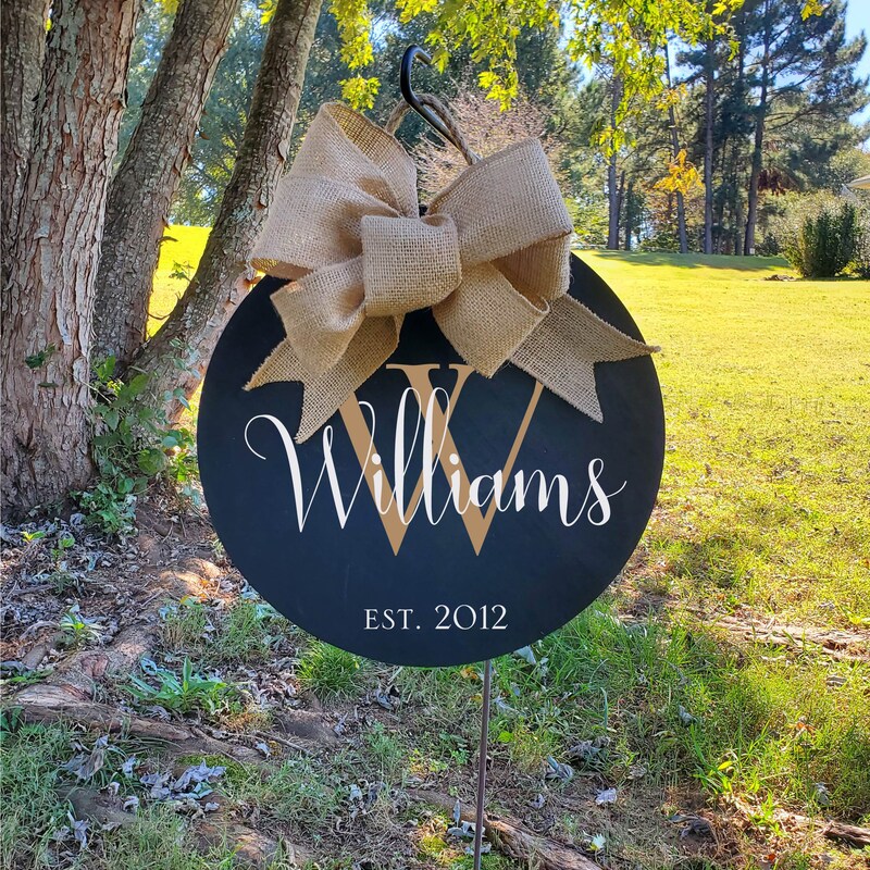 Personalized Door Hanger - Etsy