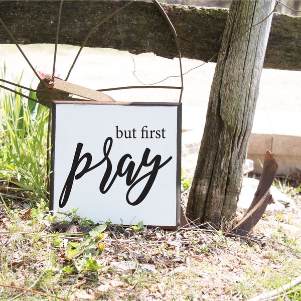 Pray First - Etsy