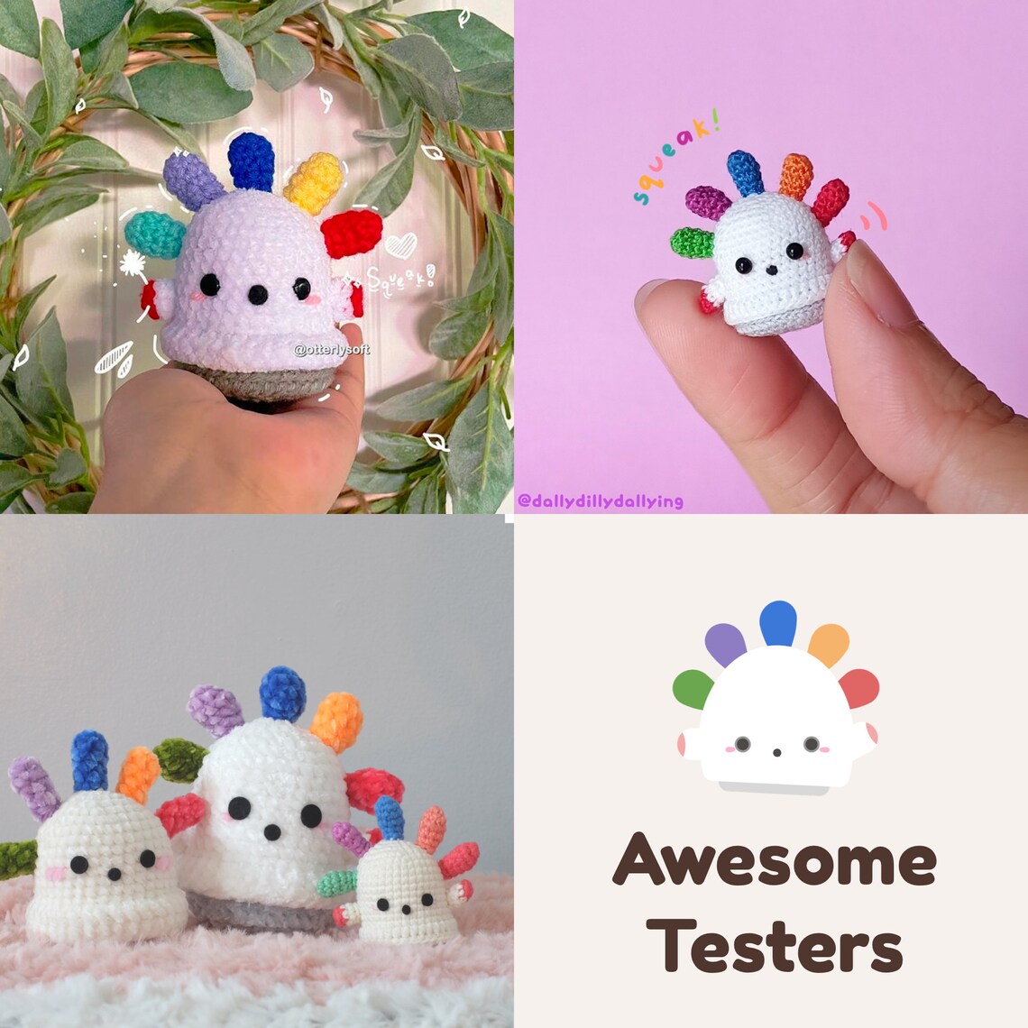 Squeakoid Crochet Pattern - Etsy