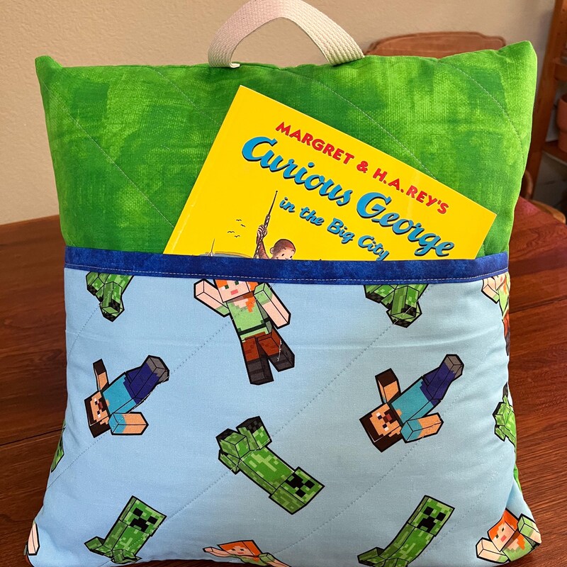 Book Pillow - Etsy