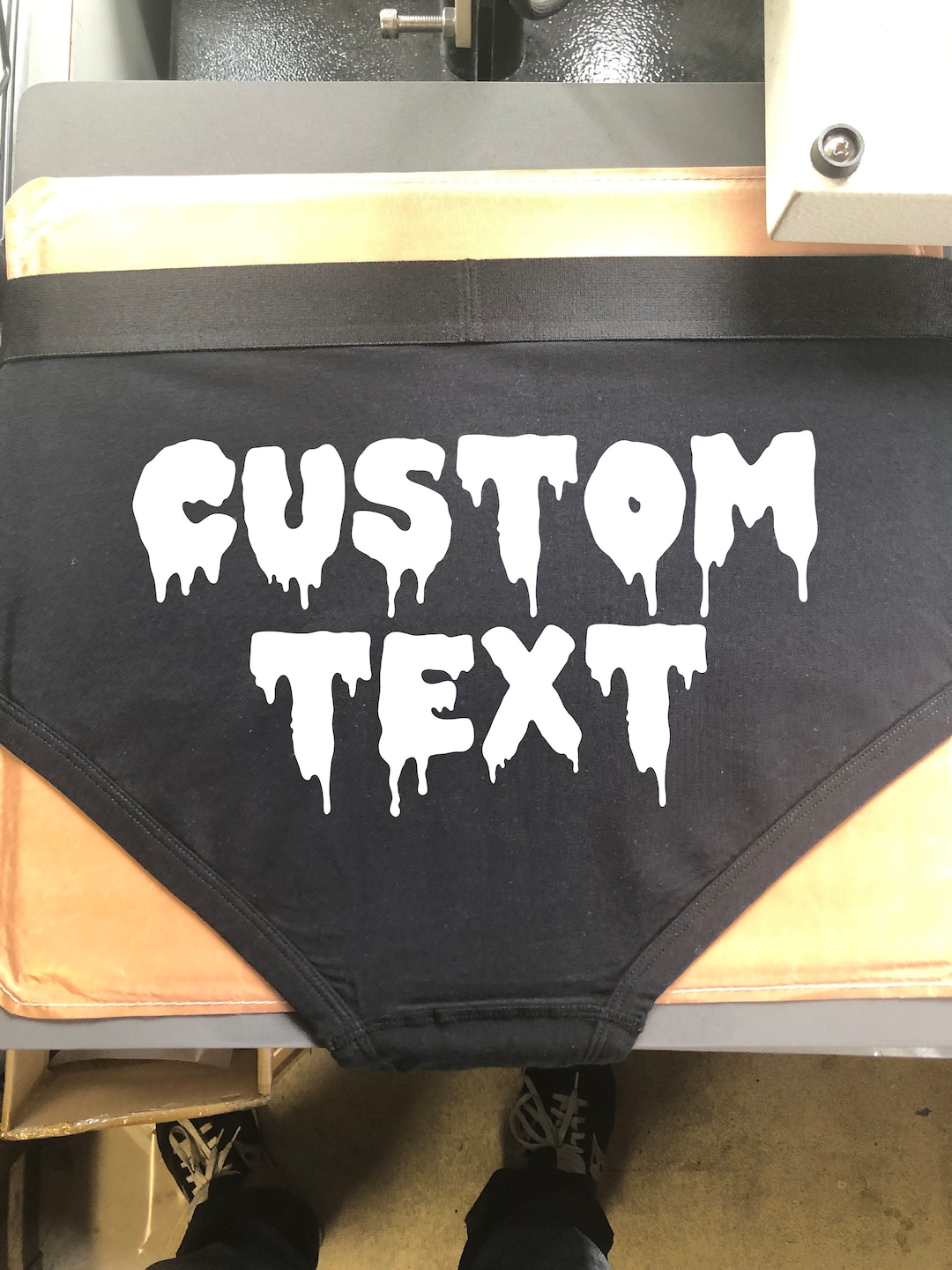 Custom Text Mens Cut Briefs / Underwear - Etsy