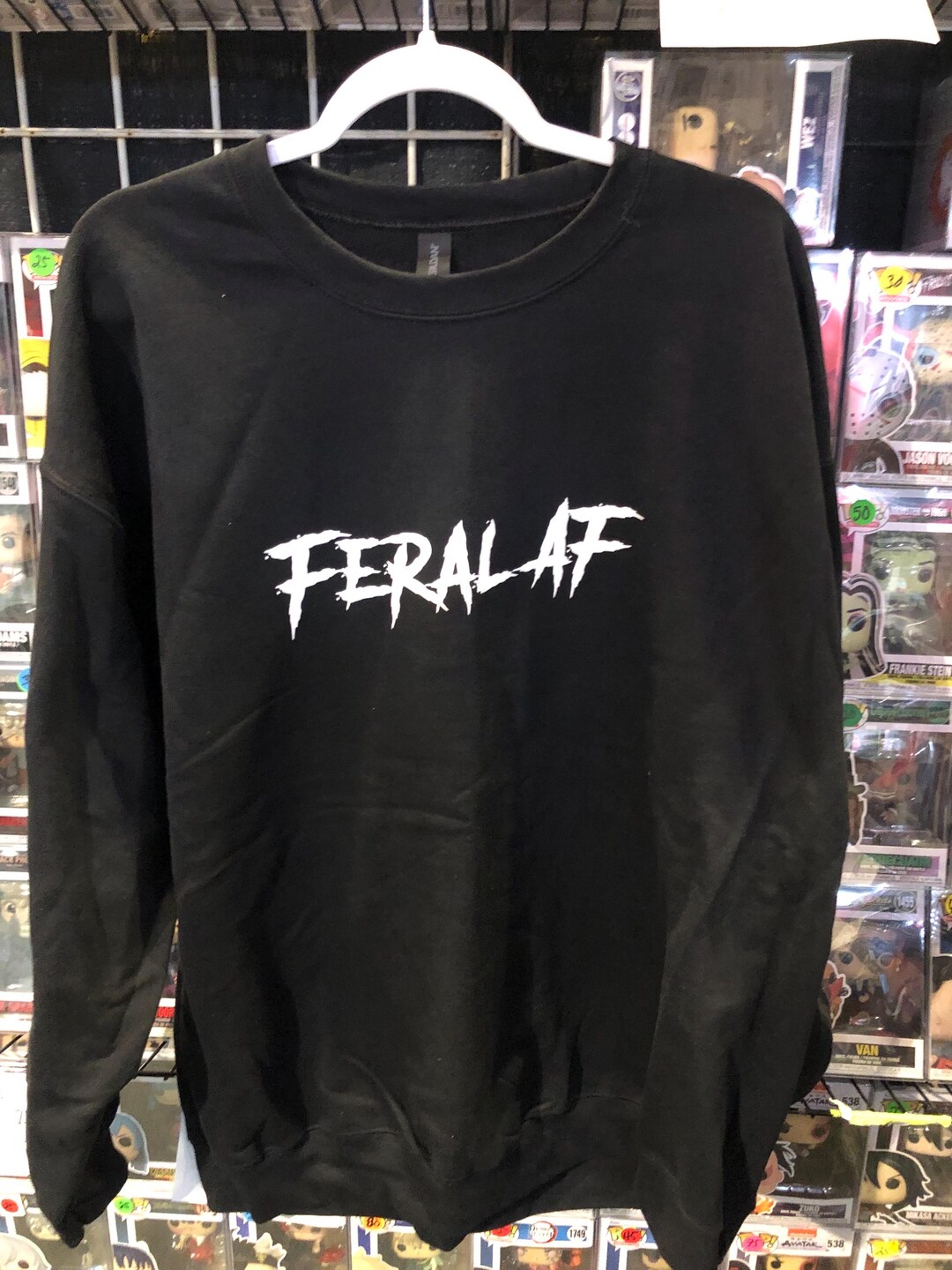 Feral AF Crew Neck Sweatshirt - Etsy