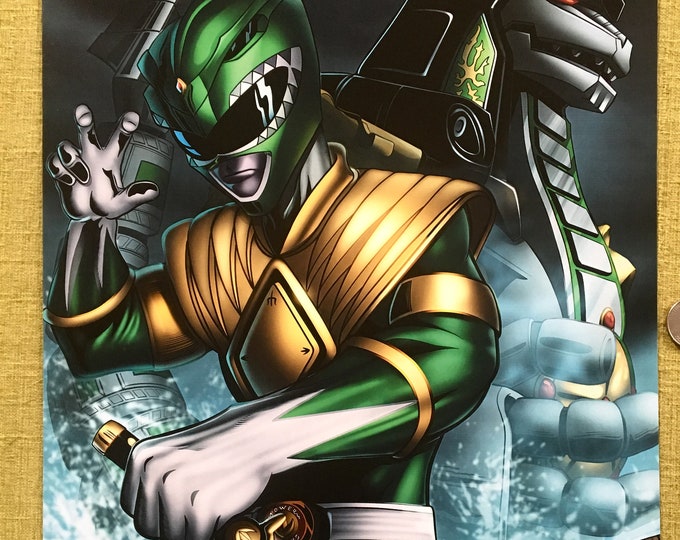 Green Ranger Art Print - Etsy