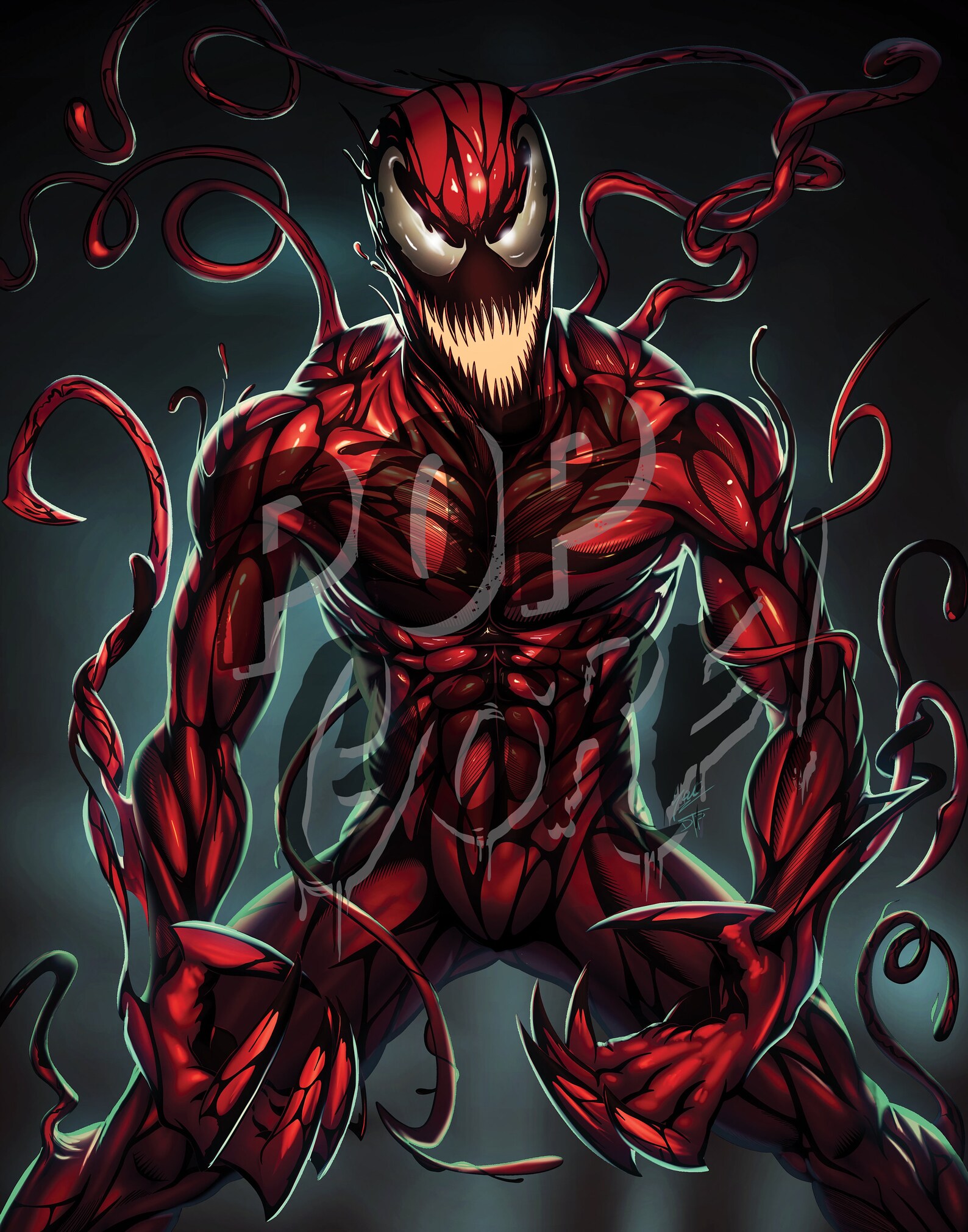 Carnage Art Print - Etsy