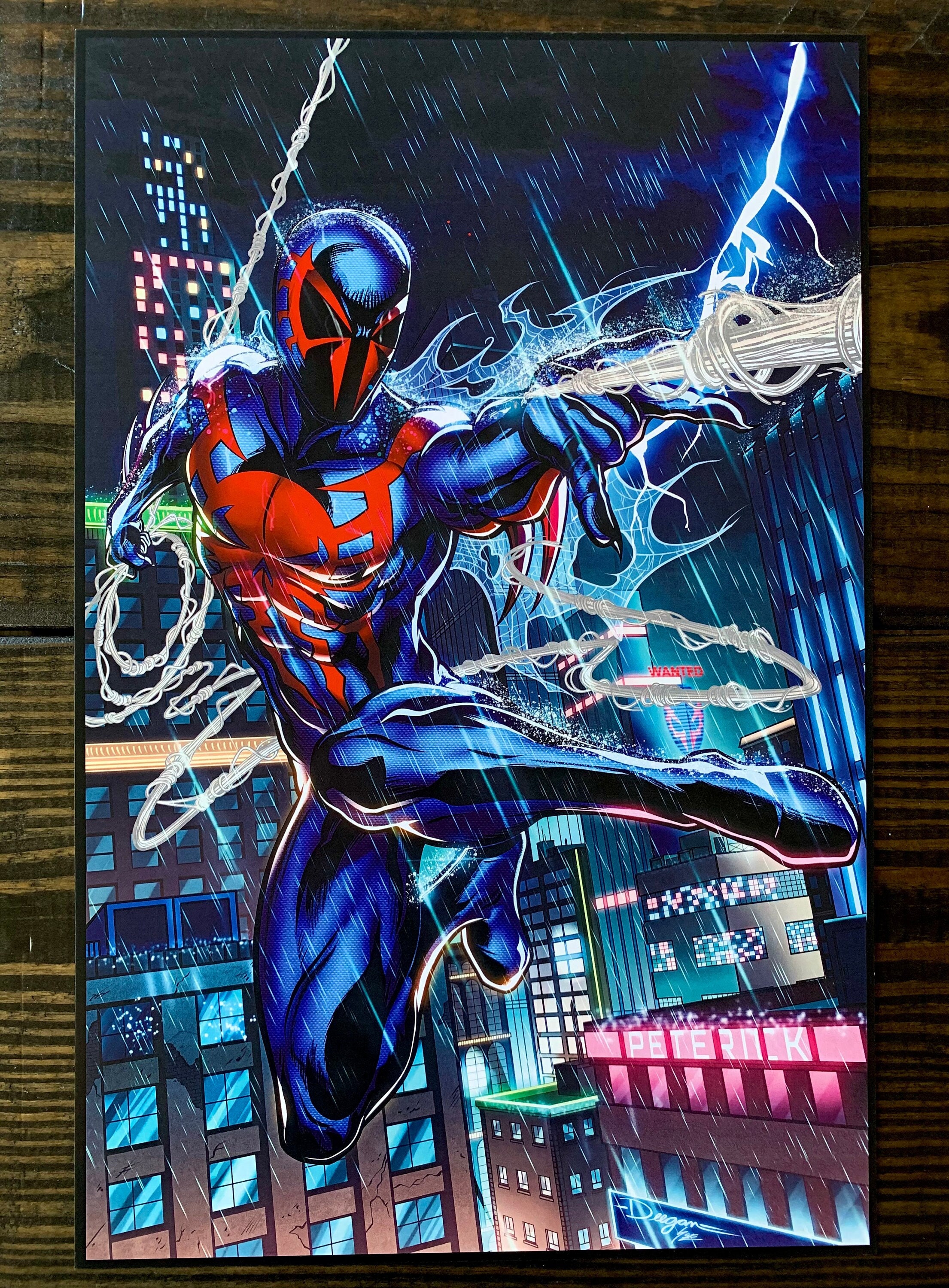 2099 Spider Man Drawings