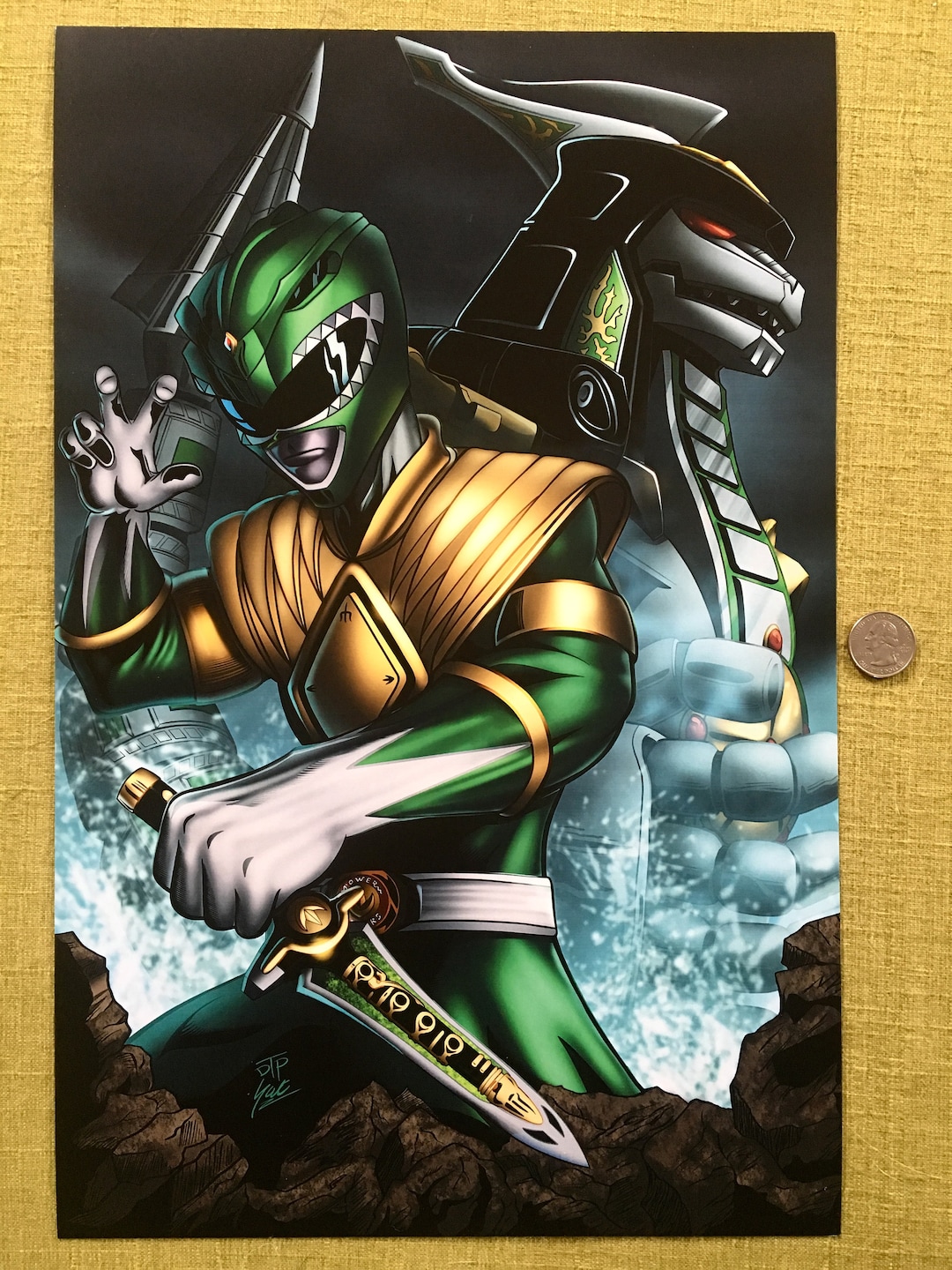 Green Ranger Art Print - Etsy