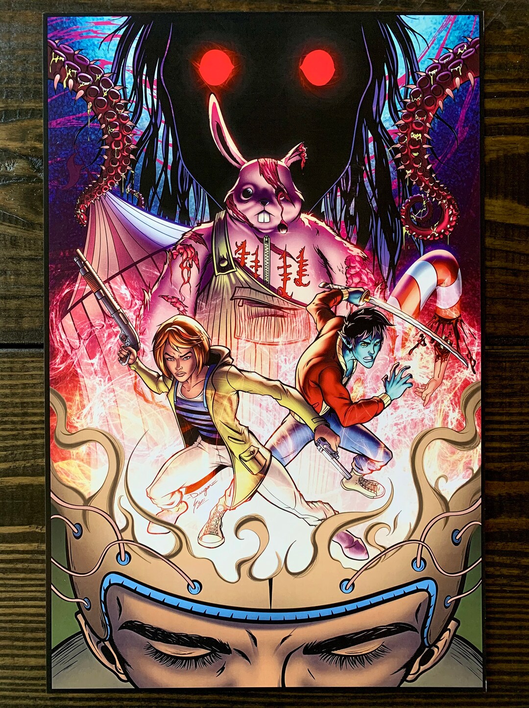 Slumber Comic Cover Art Print - Etsy