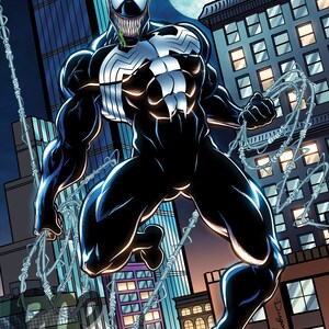 Venom City Original Art Print | Etsy