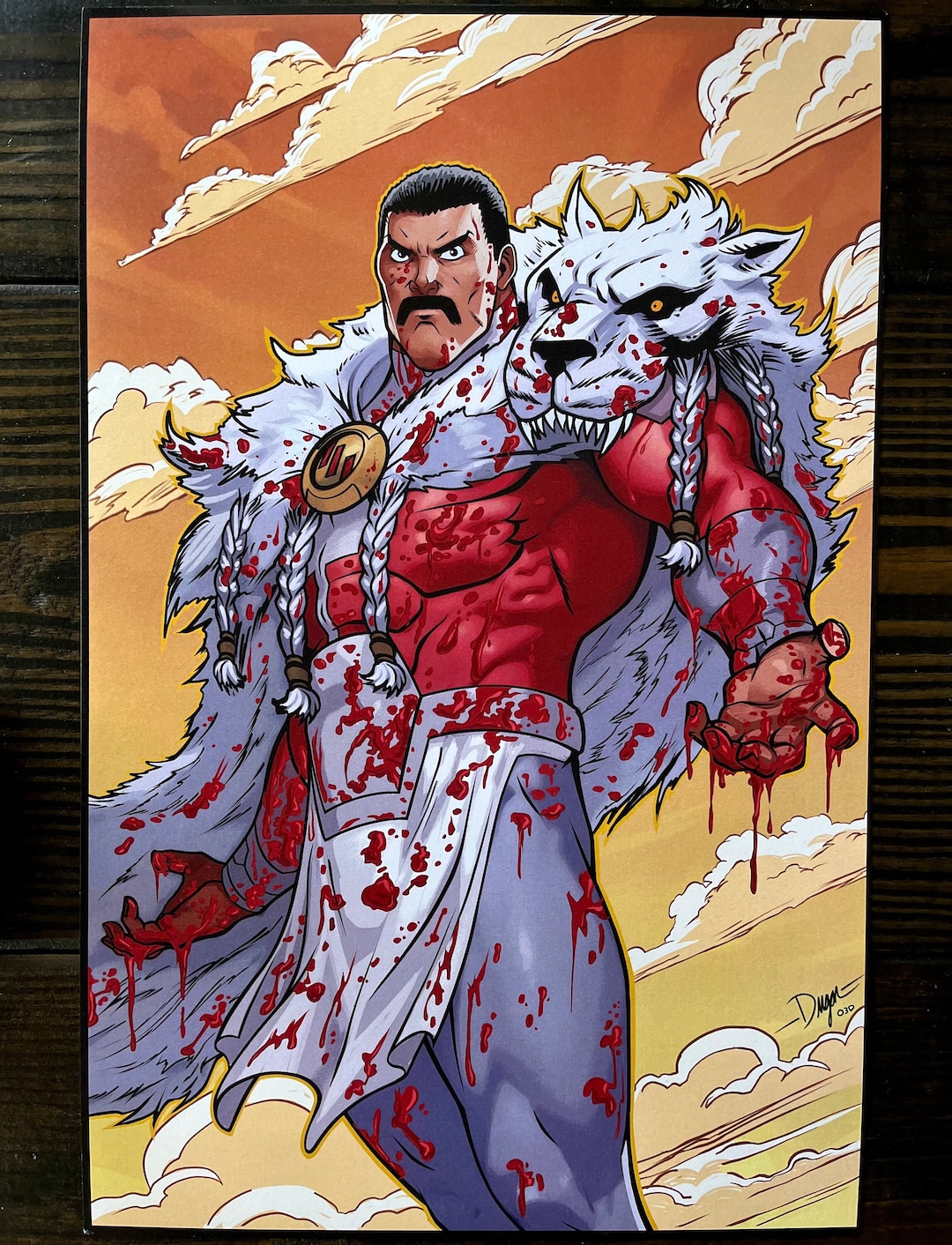 Thragg Invincible Original Art Print Etsy Thragg Invincible Original Art Print Etsy