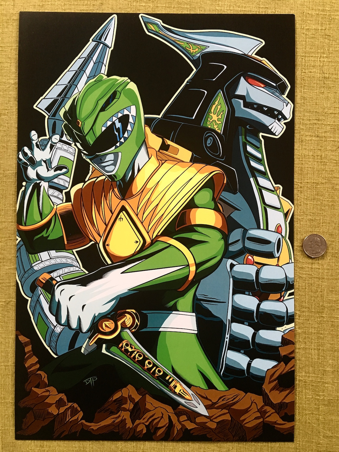 Green Ranger “pop Art” Art Print - Etsy