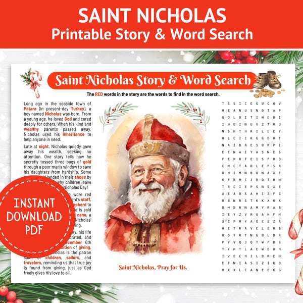 Saint Nicholas - Etsy