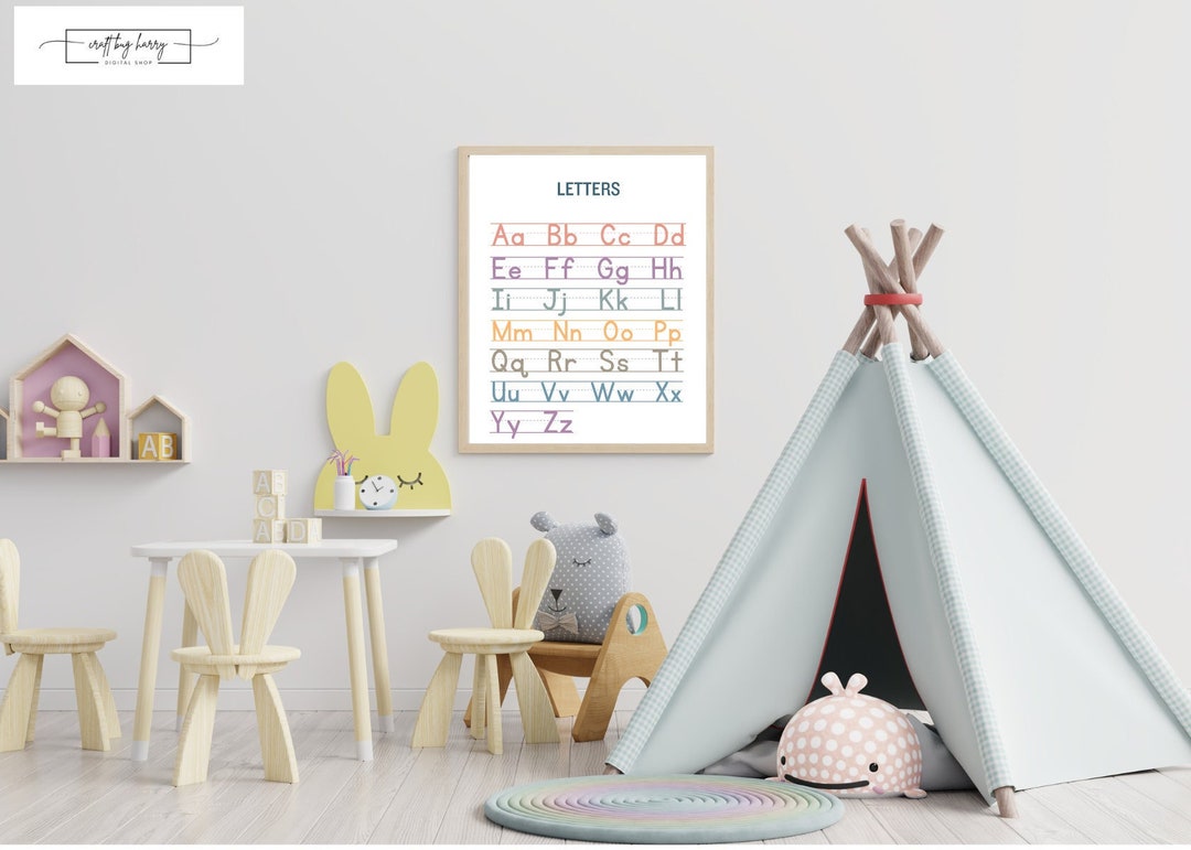 Letters of the Alphabet | Digital Printable | Classroom Printables ...