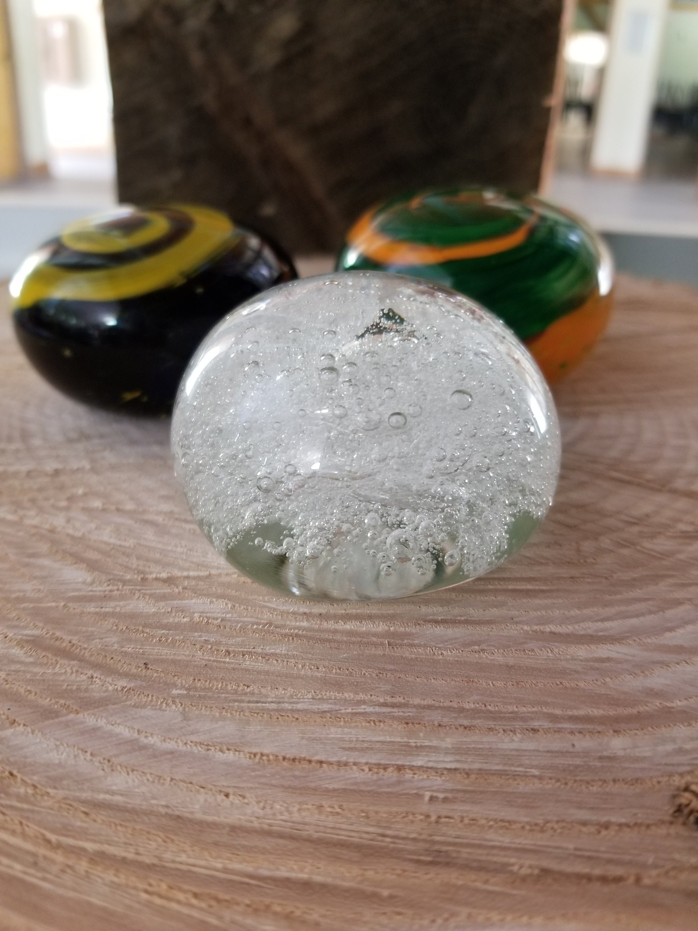 Glass Dome Paperweight - Etsy